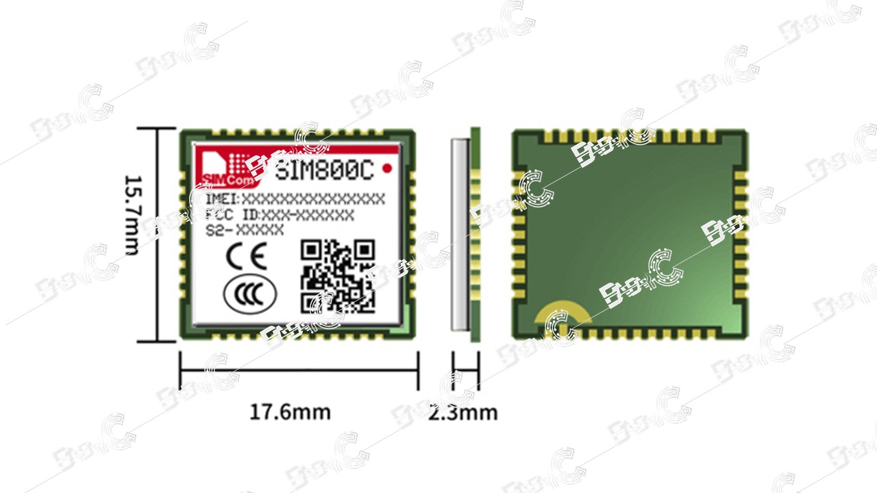 ماژول SIM800c/GSM/GPRS/GPS - بابا‌آیسی نماد اعتبار الکترونیک در ایران